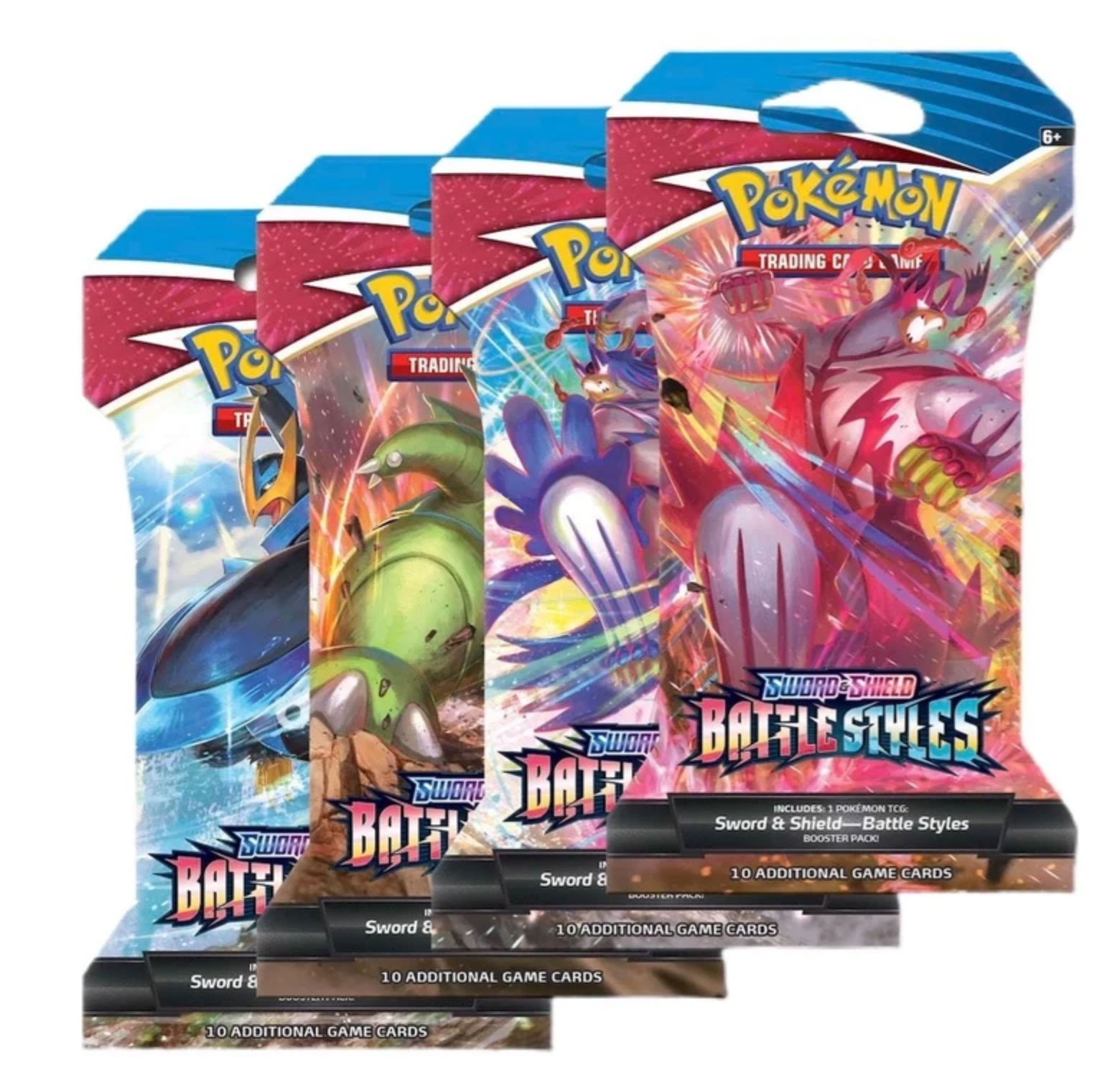 Pokemon Battle Styles Sleeved Booster Pack - Spicy Bears