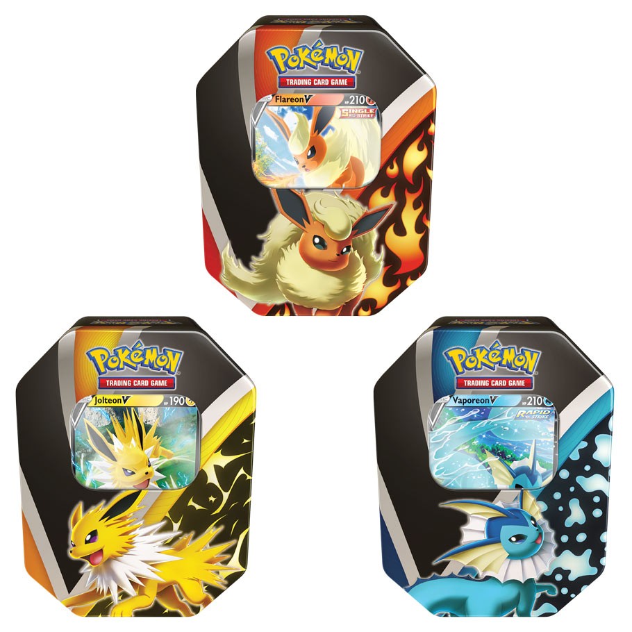 Pokemon Eevee Evolutions Tin 2021 - Spicy Bears