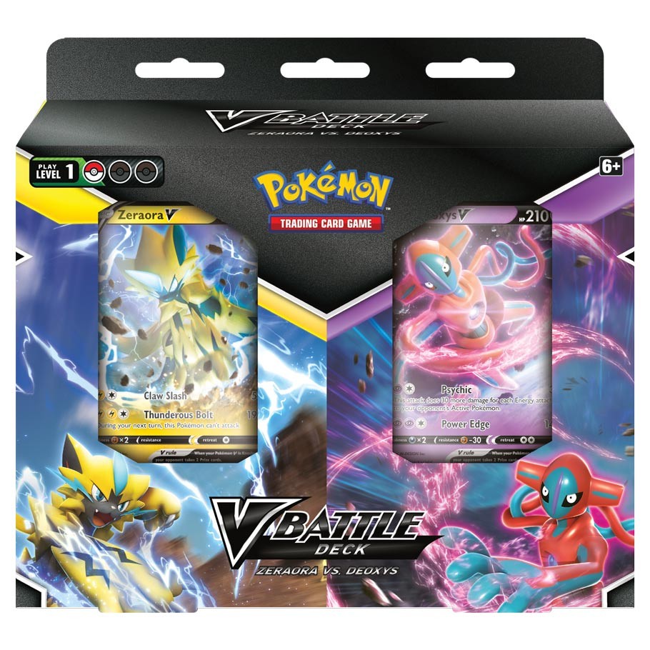 Pokémon Zeraora vs. Deoxys Double Deck Bundle - Spicy Bears