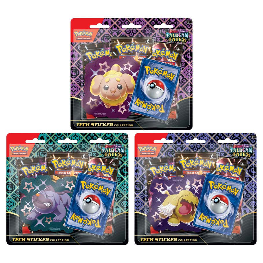 Pokémon TCG: Scarlet & Violet 4.5: Paldean Fates: Tech Sticker ...